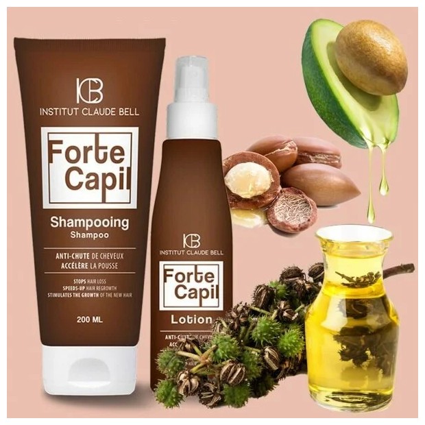 Full Anti-Hair Loss Treatment Routine with Vitamins by FORTE CAPIL